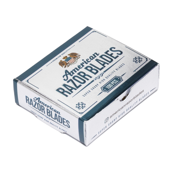 American Razor Blades 100 Single Edge Razor Blades — MCR Barber Supplies