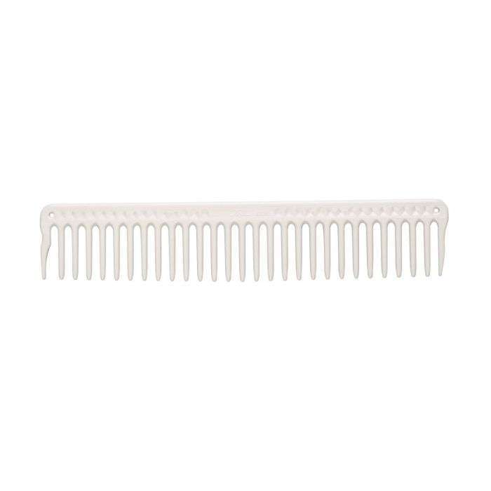 JRL Cutting Comb J303 White — MCR Barber Supplies
