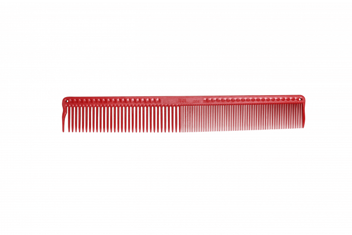 JRL Fine Cutting Comb J304 7.4" Red — MCR Barber Supplies