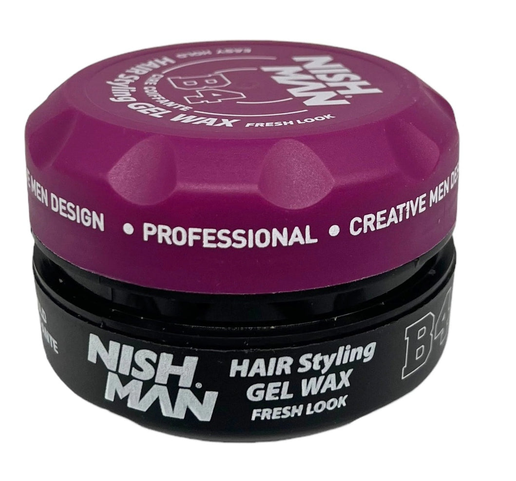 Nishman B4 Styling Fresh Look Aqua Wax - Ultra Strong Hold 150ml — MCR ...