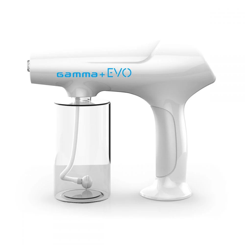 Gamma+ Evo Nano Mist Gun - White — MCR Barber Supplies