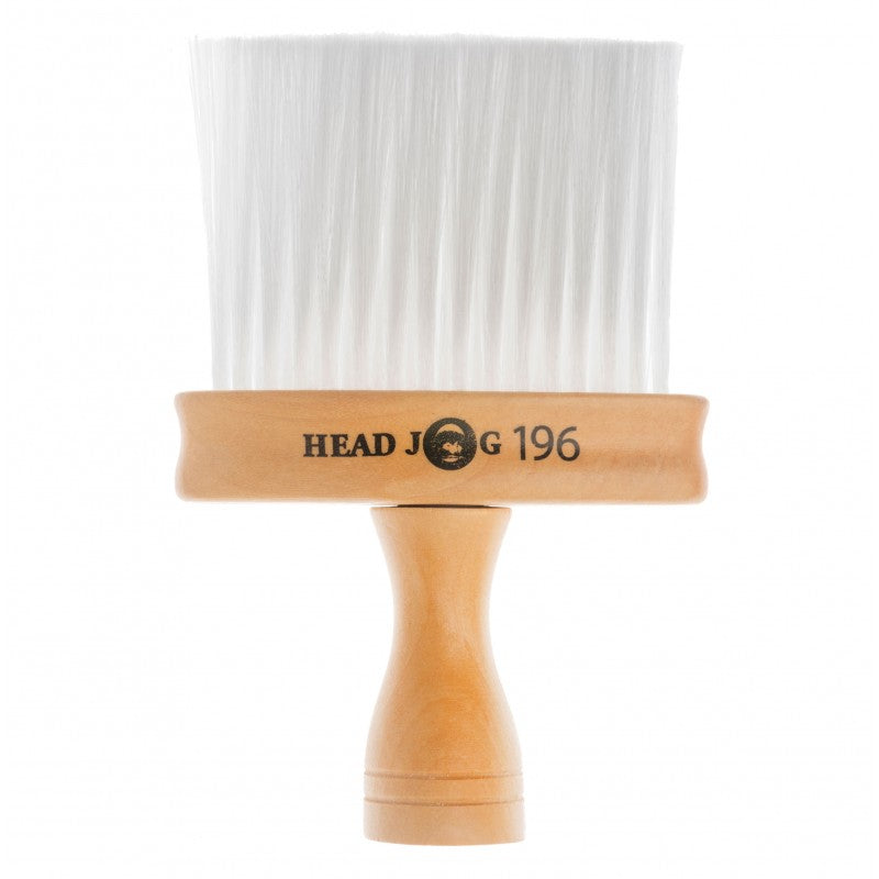 Head Jog 196 Neck Brush - Natural — MCR Barber Supplies