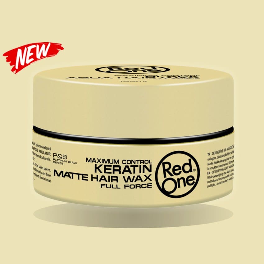 RedOne Hair Styling Matte Wax Keratin 150ml — MCR Barber Supplies