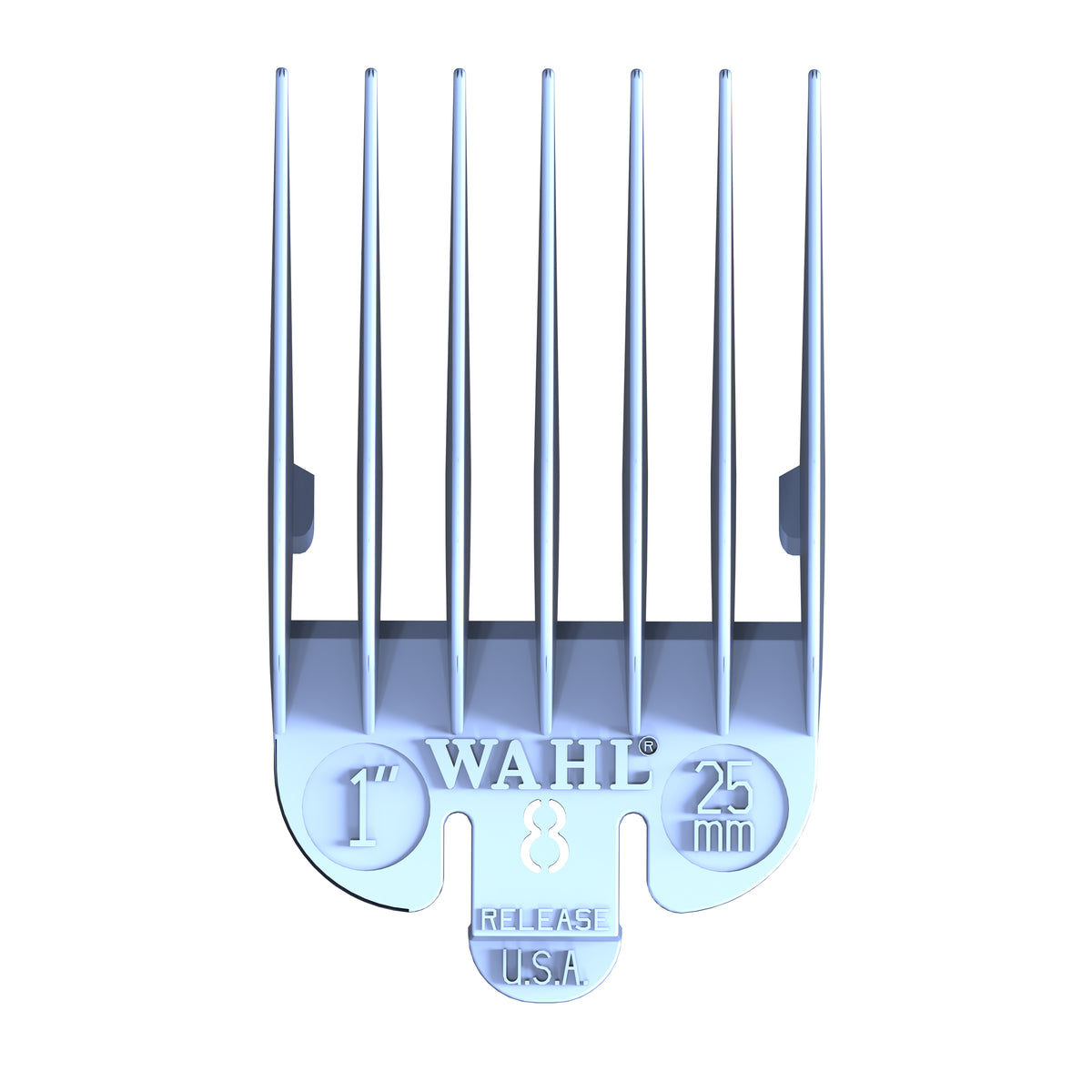 Wahl Clipper Guard Attachment Size 8 25mm - Light Blue — MCR Barber ...