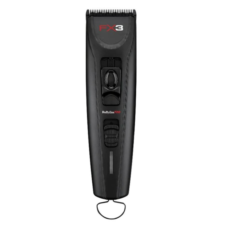 BaByliss Pro Carbon Black FX3 Clipper — MCR Barber Supplies